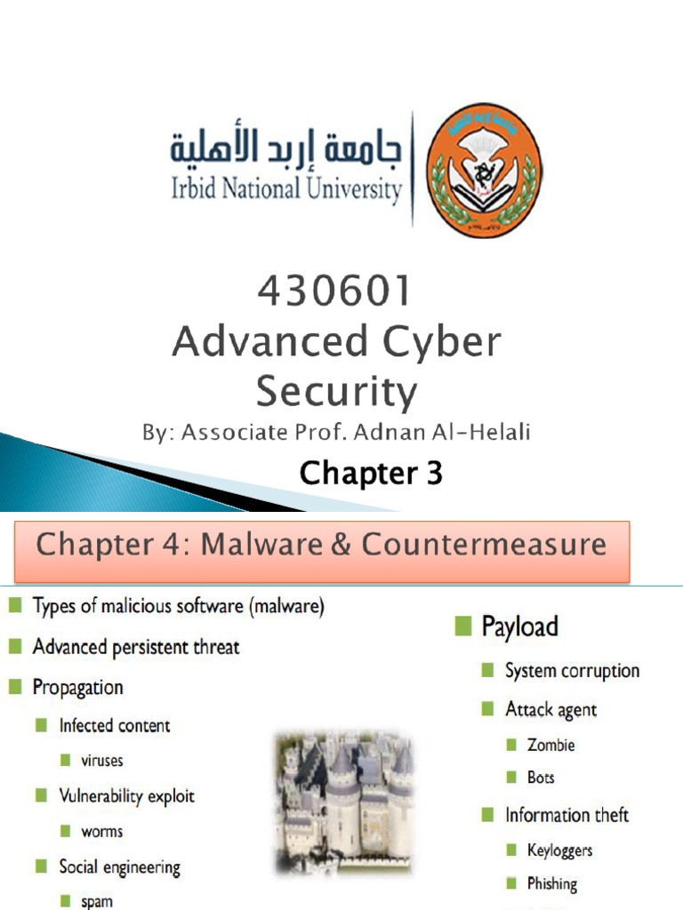 Chapter 3 - Malware | PDF