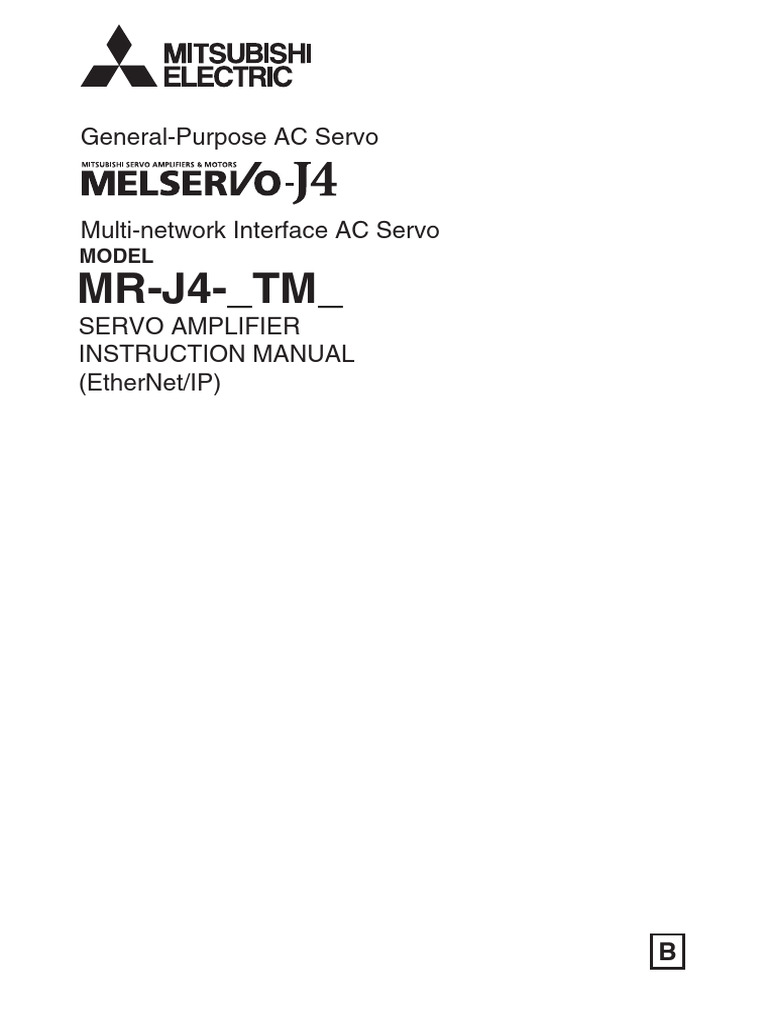 Melser J4 - MR J4 | PDF