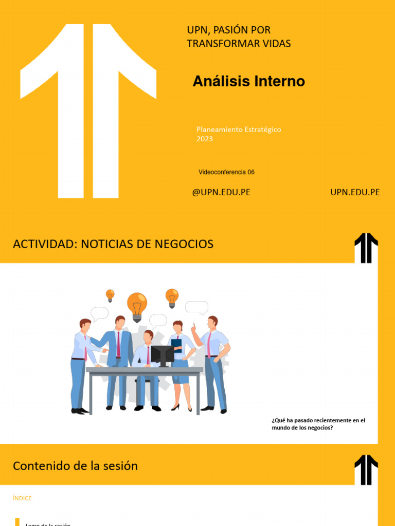 Modulo 5 - Semana 6 - Analisis Interno | PDF