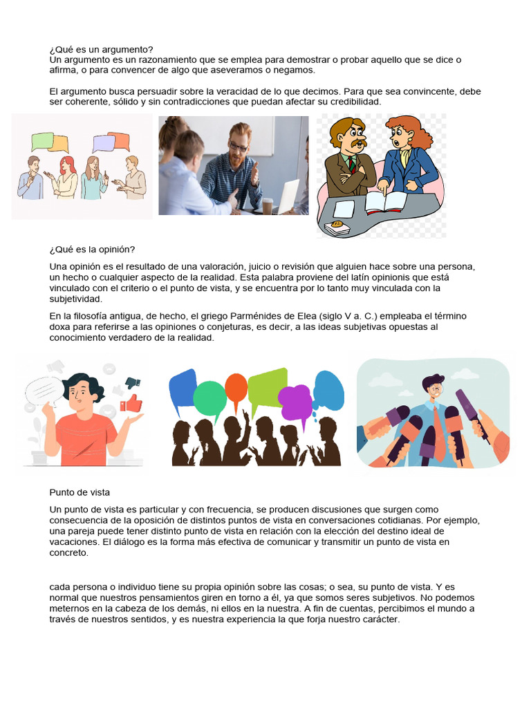 Qué Es Un Argumento | PDF