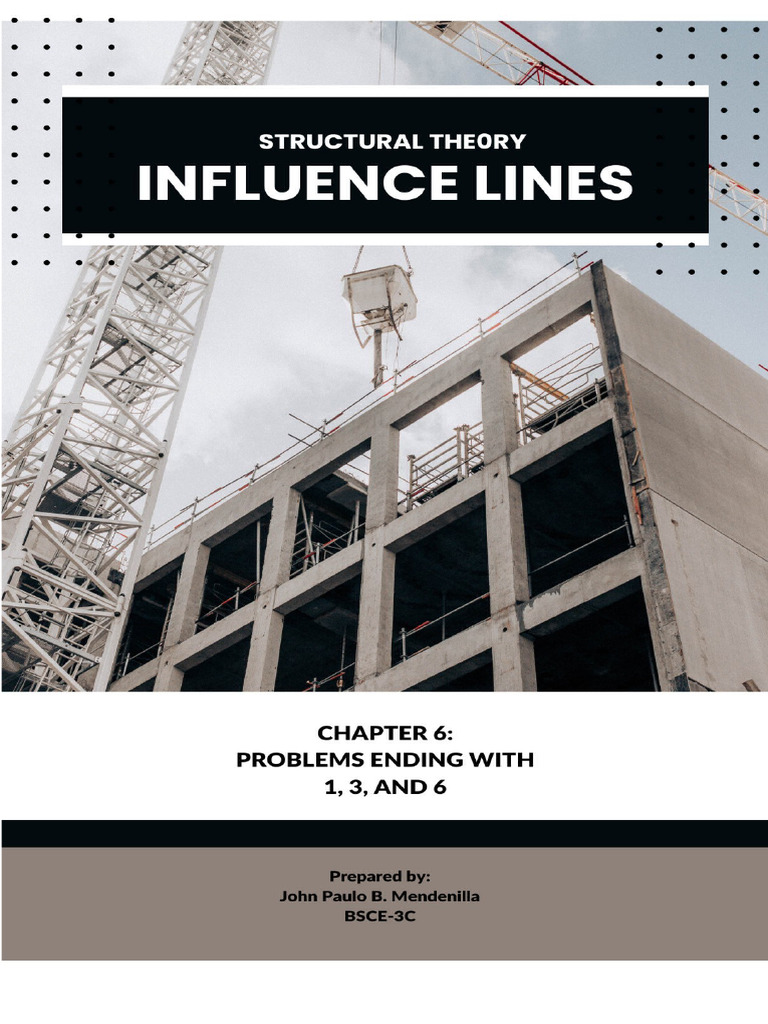 ST Influence Lines | PDF | Beam (Structure) | Truss
