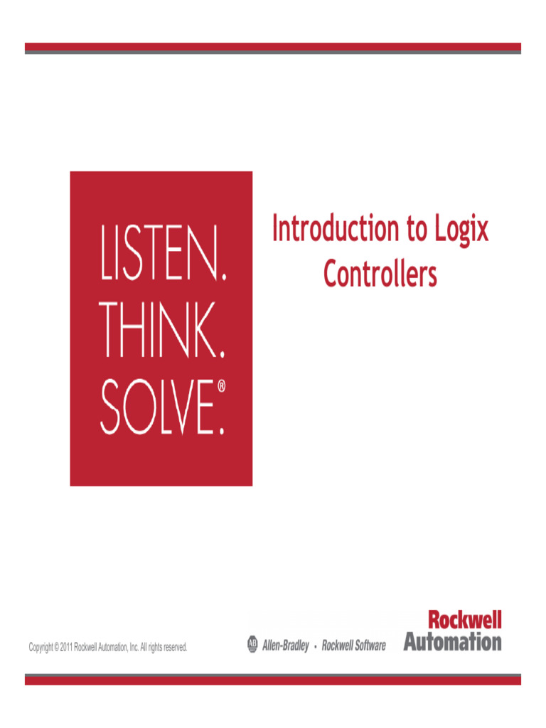 L11 Intro Logix PPT | PDF | Programmable Logic Controller | Qr Code