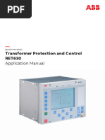 REX640 instalare | PDF | Electromagnetic Compatibility | Relay