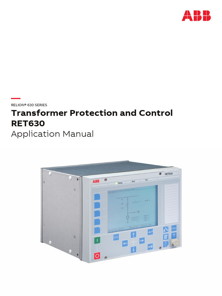 RET630 Appl 756786 ENf | PDF | Switch | Electrical Connector
