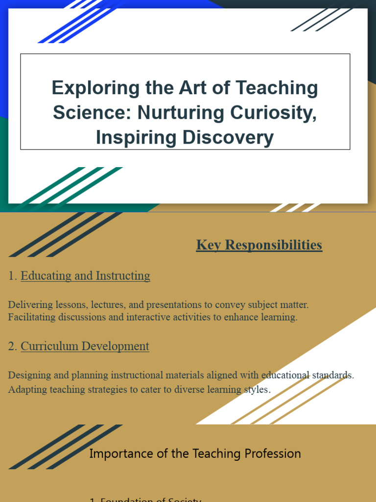 Teaching Science: Strategies and Impact | PDF