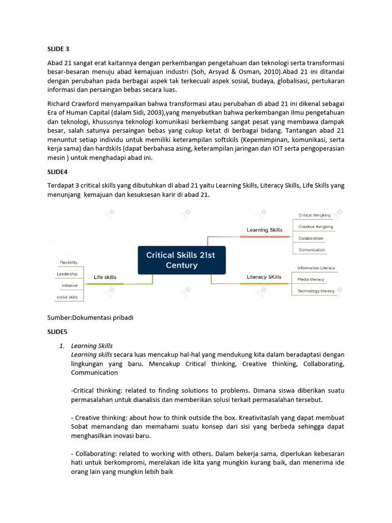 Keterampilan Abad 21 | PDF