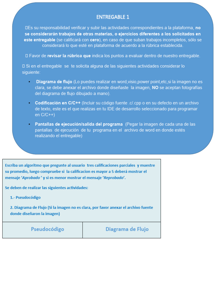 Entregable 1 Elementos de Un Lenguaje de Programacion Luis Fernando Mateo Reyes | PDF | C ...