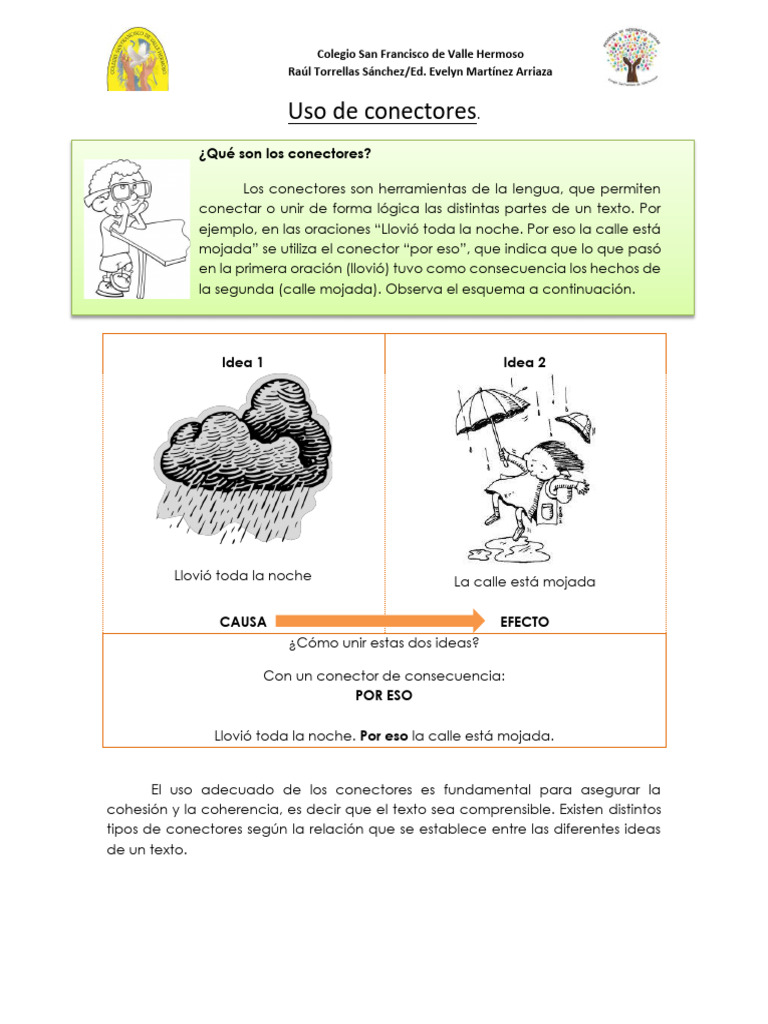Guía de Conectores para Niños | PDF