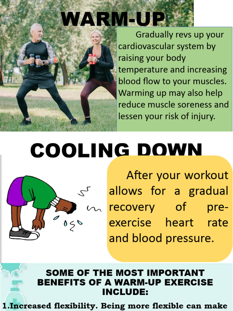PE LESSON 3: WARMUP, COOLDOWN, and STRETCHING (GRADE 11) | PDF