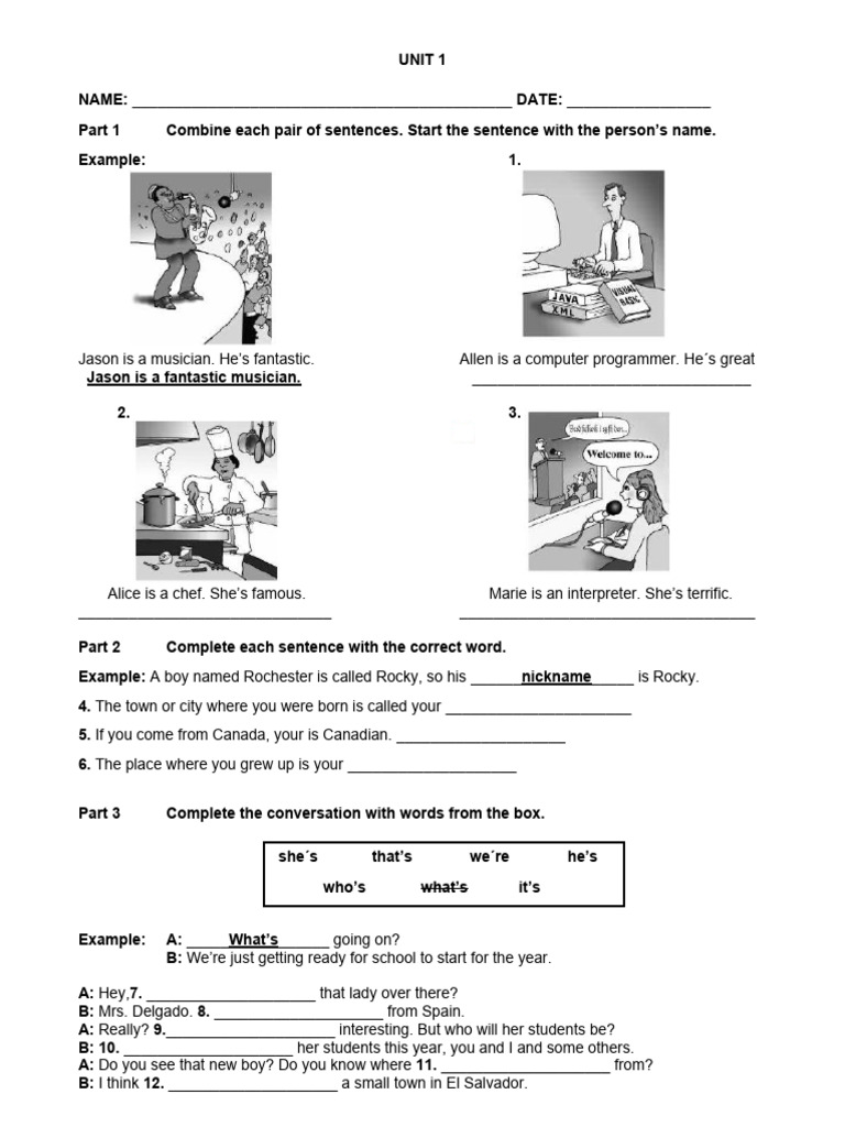 Unit1 Test | PDF