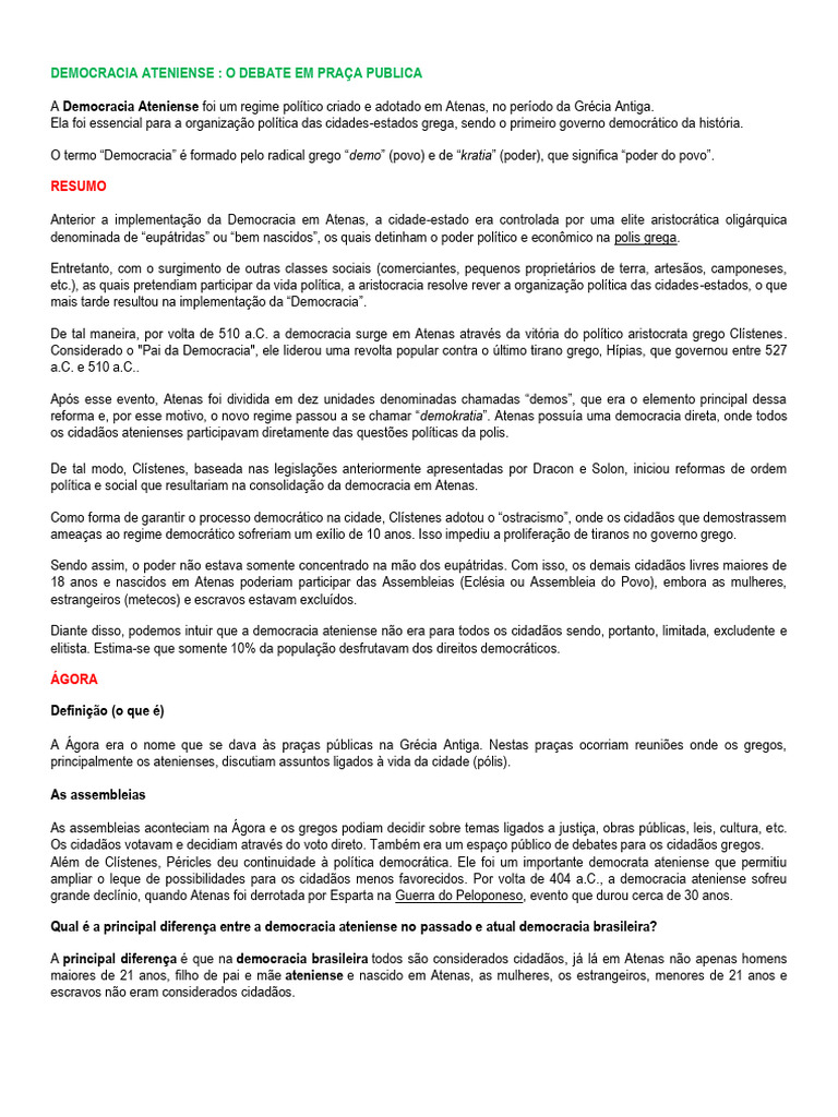 Democracia Grega | PDF Democracia Grega | PDF