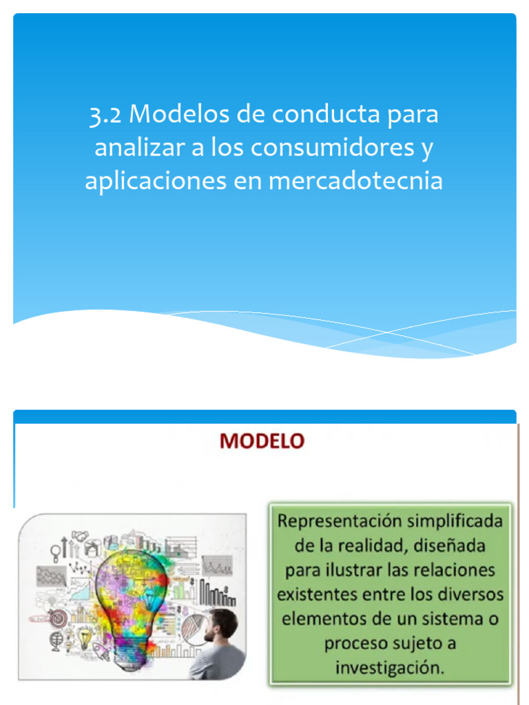Unidad 3 - Tema 3.2. Modelos de Conducta para Analizar A Los ...