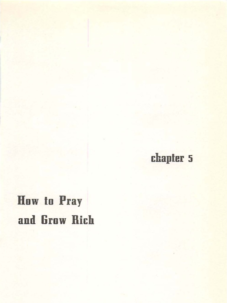 Inner Wealth: Pray and Prosper | PDF | Love | Mind