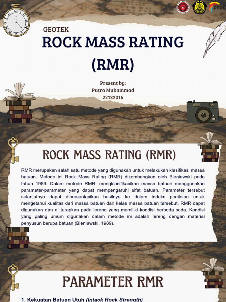 PutraMuhammad - ROCK MASS RATING GEOTEK - PPT | PDF