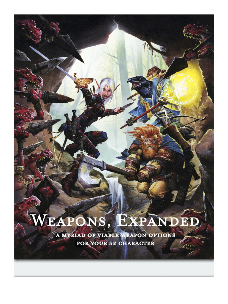 5e Weapons, Expanded - GM Binder | PDF
