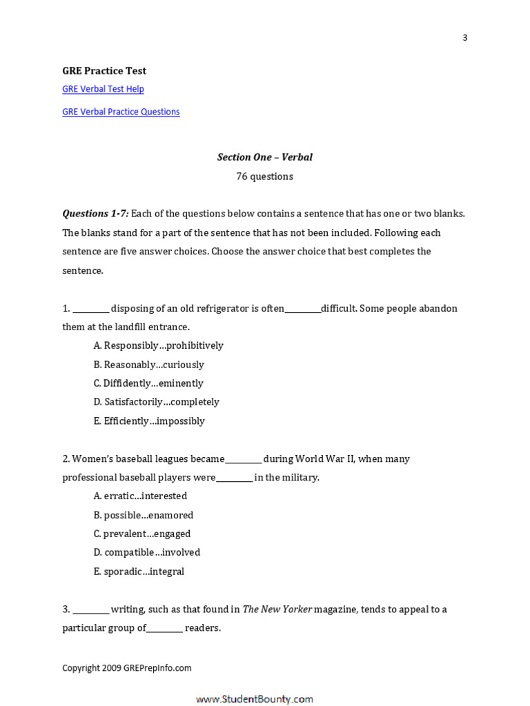 GRE Practice Test | PDF | Statin | Myocardial Infarction