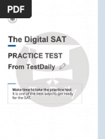 Sat Practice Test 6 Digital | PDF