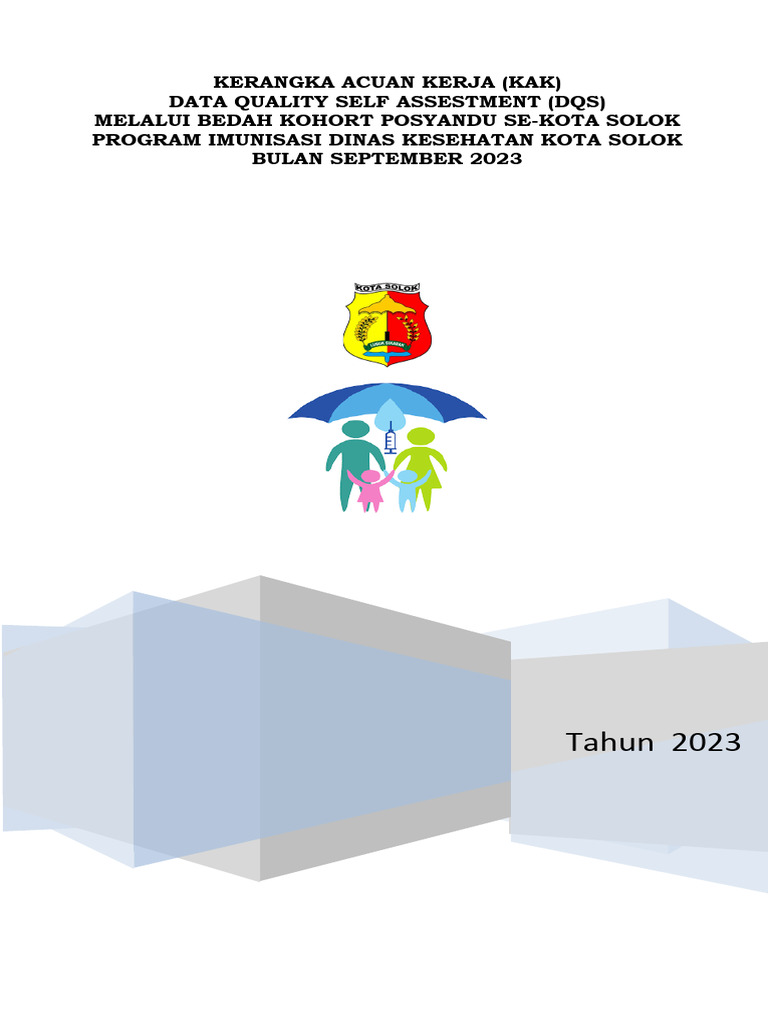 KAK Bedah Kohor Imunisasi Kota Solok | PDF