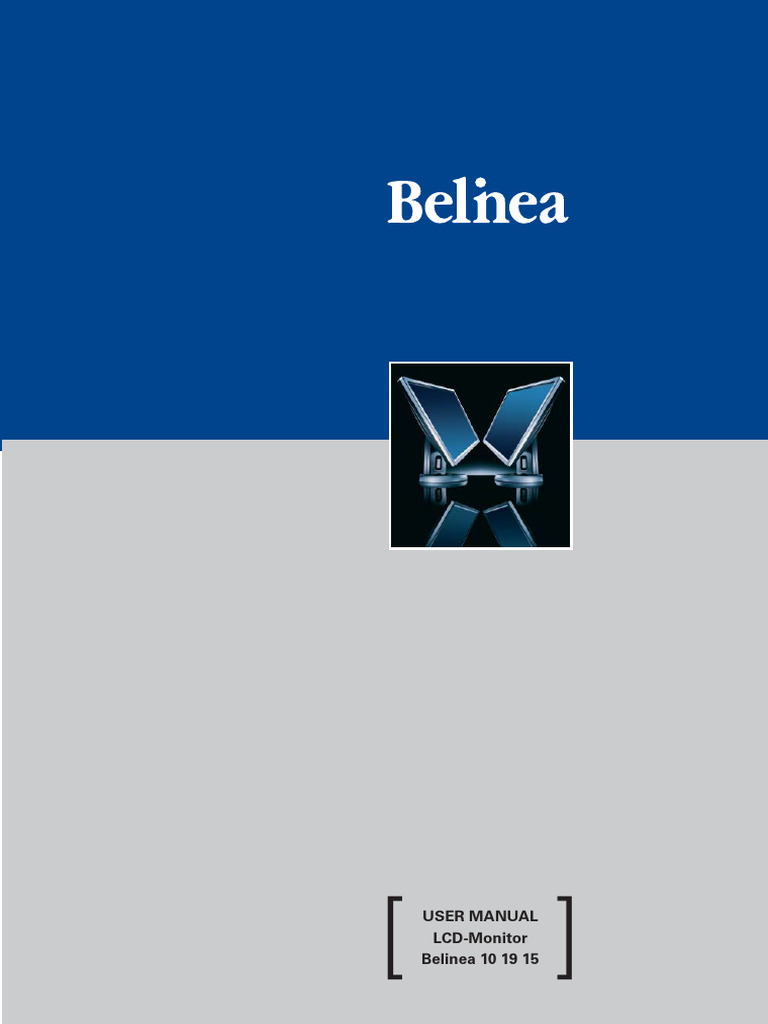 Belinea 101915 19 TFT User Manual | PDF