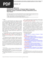ASTM D7264 - Standard Test Method For Flexural Properties Od Polymer ...
