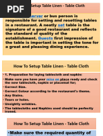 10 Simple Basic Table Skirting Design For Beginners | PDF | Grilling ...