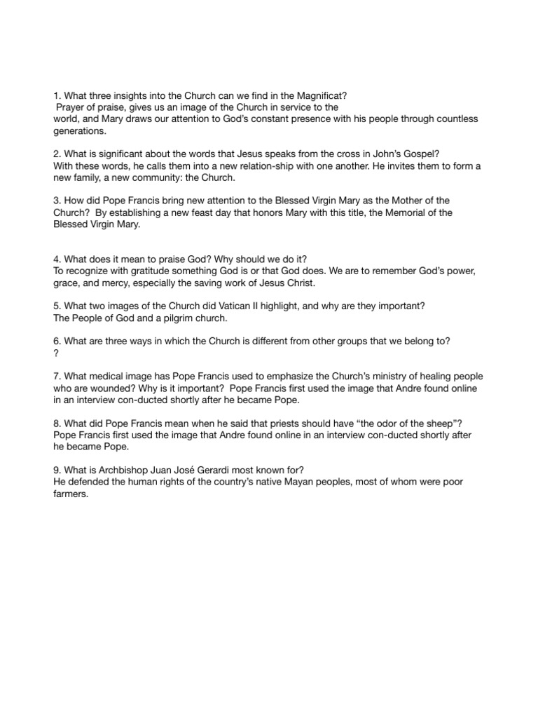 Chapter 8 Review Questions | PDF