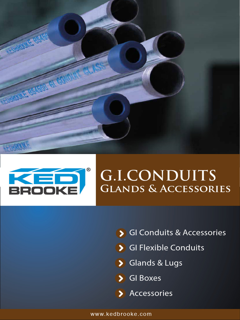 GI Conduits and Accessories Catalogue | PDF