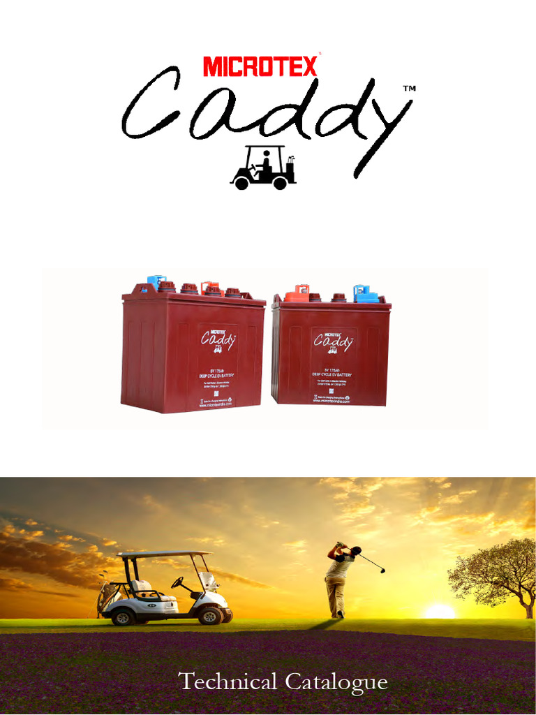 Microtex - Caddy GC Battery | PDF