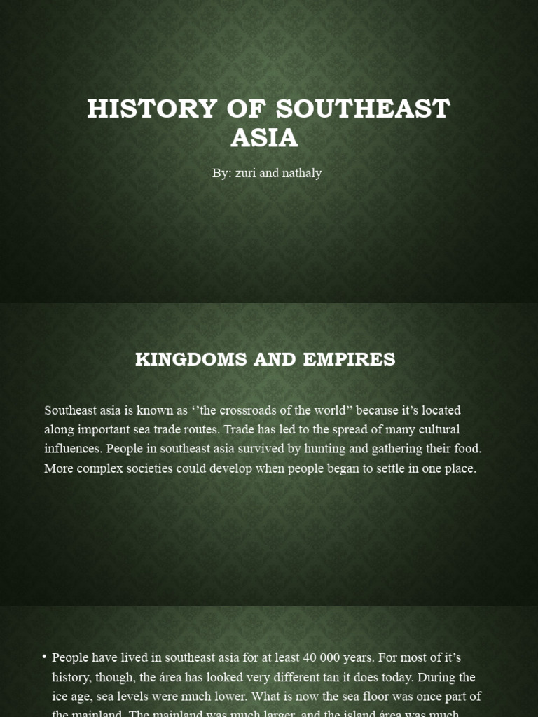 History of Southeast Asia | PDF