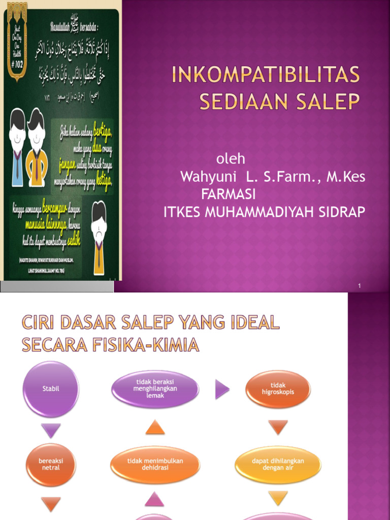 Topic 5 Inkompatibilitas-Salep | PDF