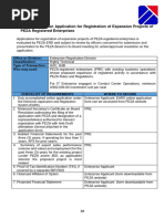 PEZA Registration Requirements for Trucking | PDF | Economies | Business