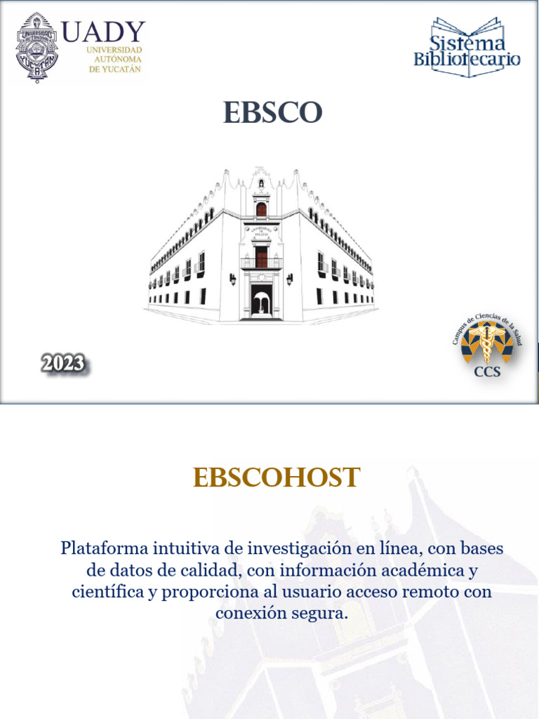 Ebsco 2023 | PDF