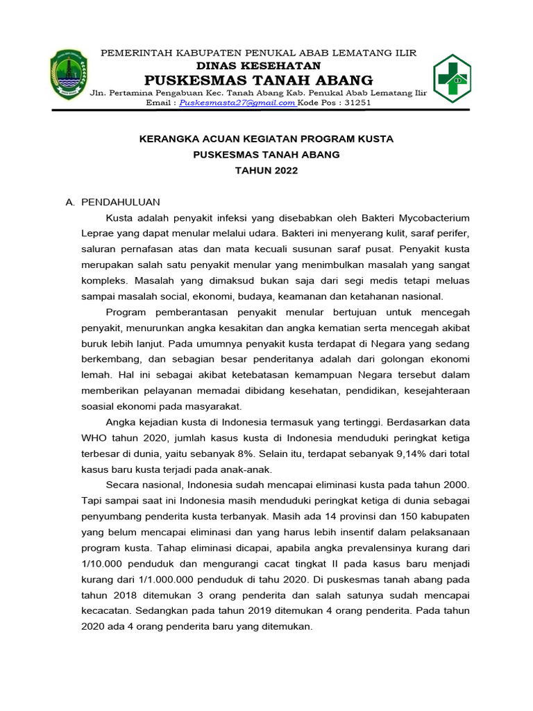 KAK Program Kusta 2022 | PDF