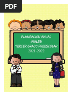 Planeacion Inglés Preescolar | PDF