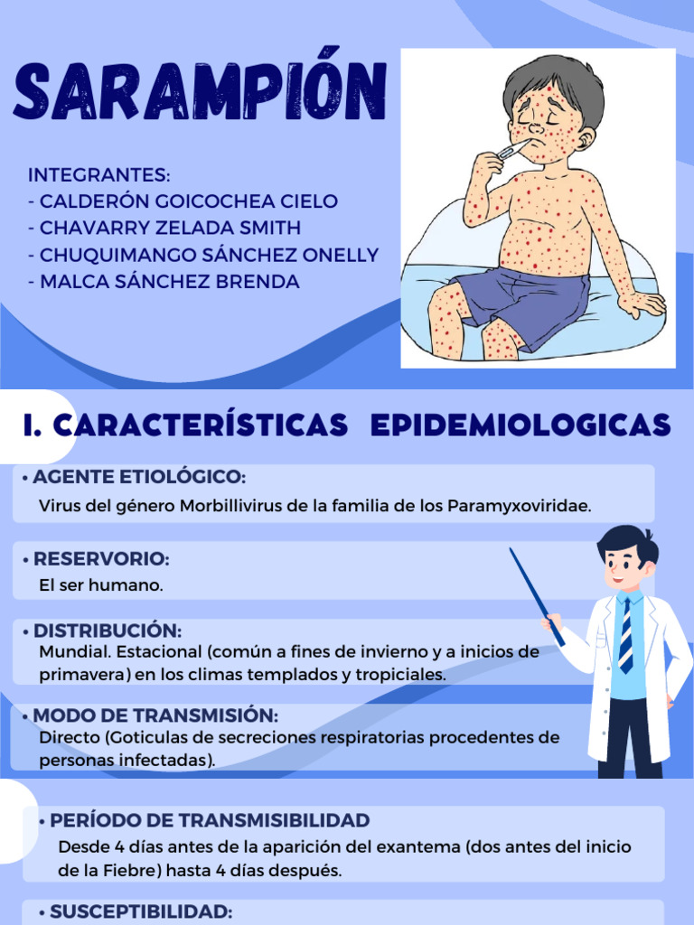 Características y Control del Sarampión | PDF