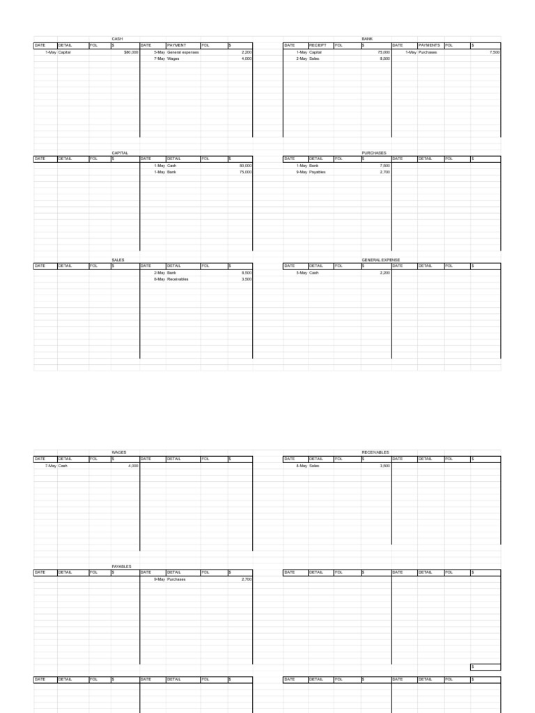Double Entry - Sheet4 | PDF