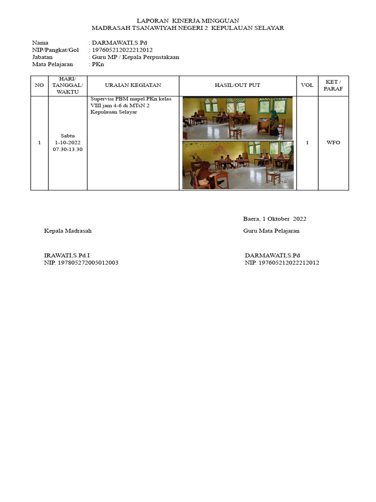 LKH Mingguan Oktober 2022 | PDF