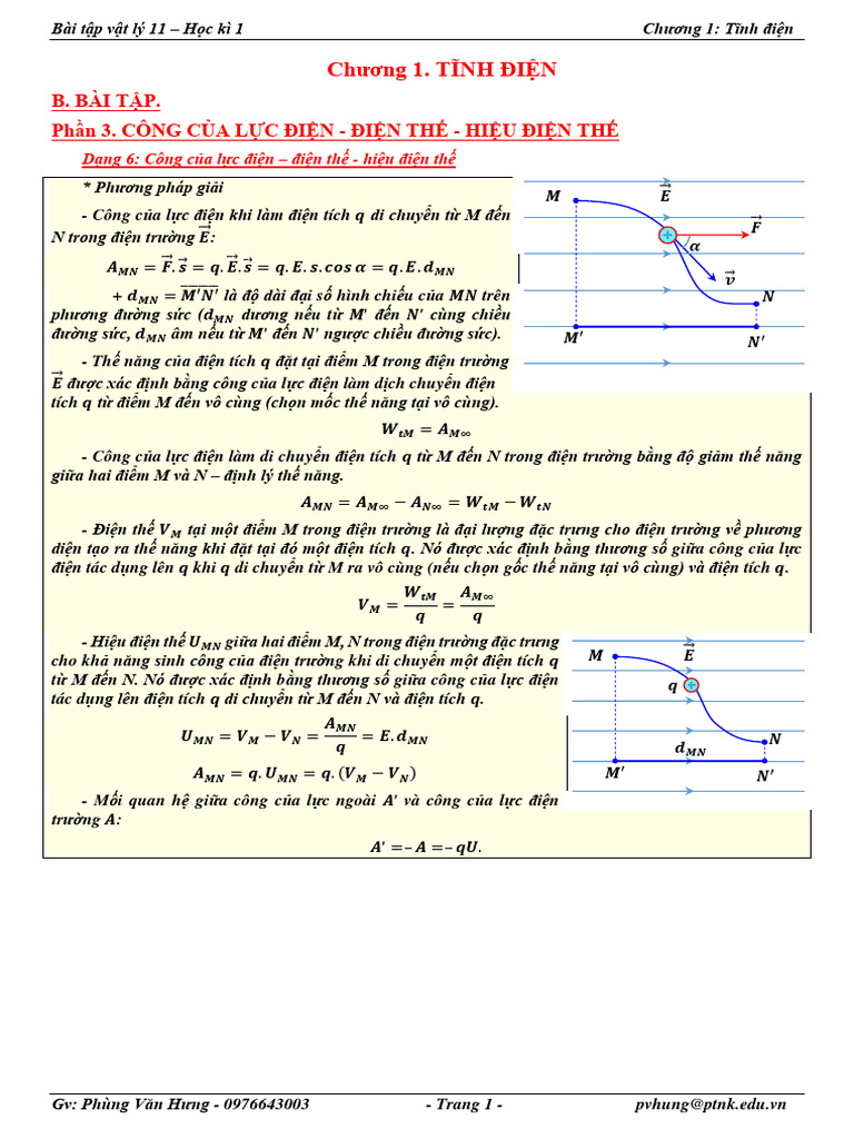 Vat Ly 11 Chuong 1 - D NG 6 | PDF