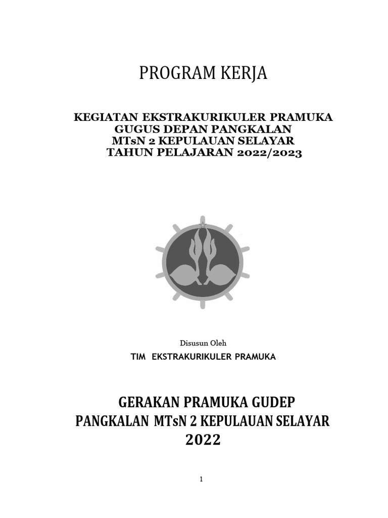 PROGRAM PRAMUKA MTsN 2 | PDF
