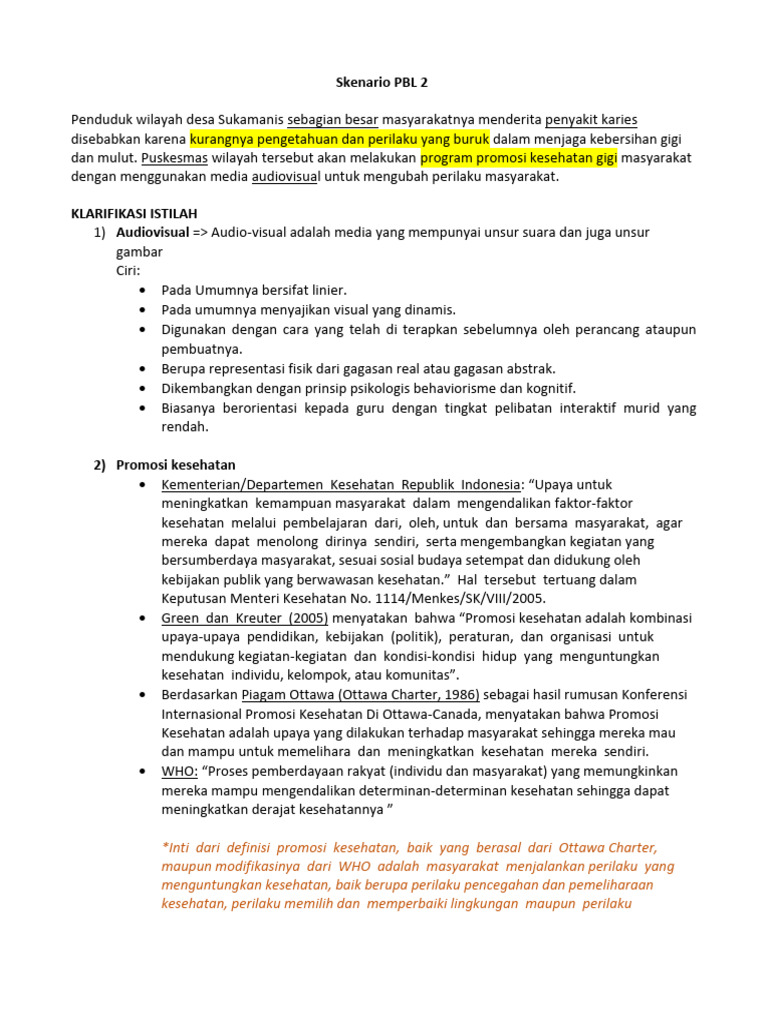 Skenario PBL 2 | PDF