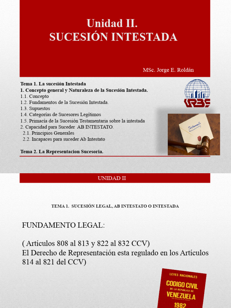 Sucesiones Unidad II y III | PDF
