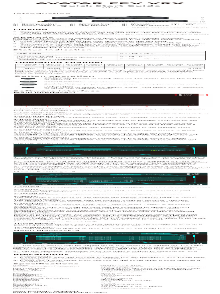 VRX User Manual EN CHS | PDF