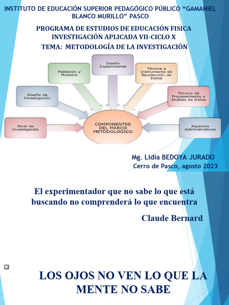 Modulo #02 Marco-Metodologico | PDF