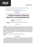 Calculations For The Anti Ackermann Steering Mechanism - BAJA Tutor | PDF
