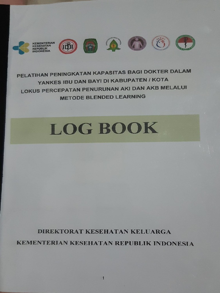 contoh log book peserta BL Dokter 2021 | PDF