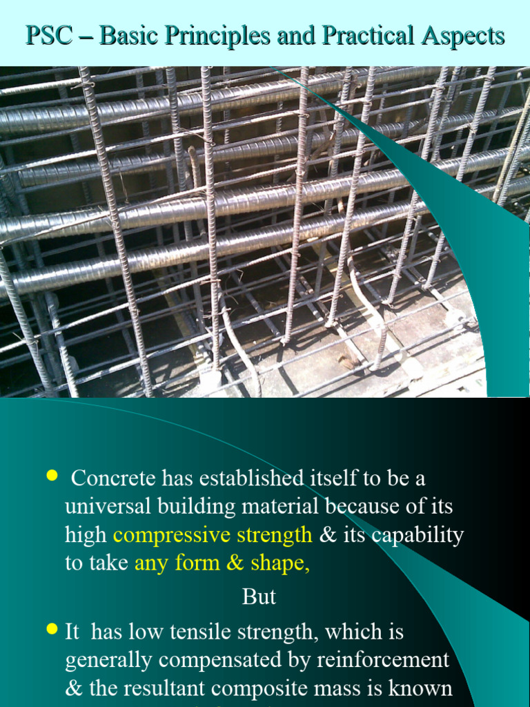 Basic Principles of PSC-Construction Engineer | PDF