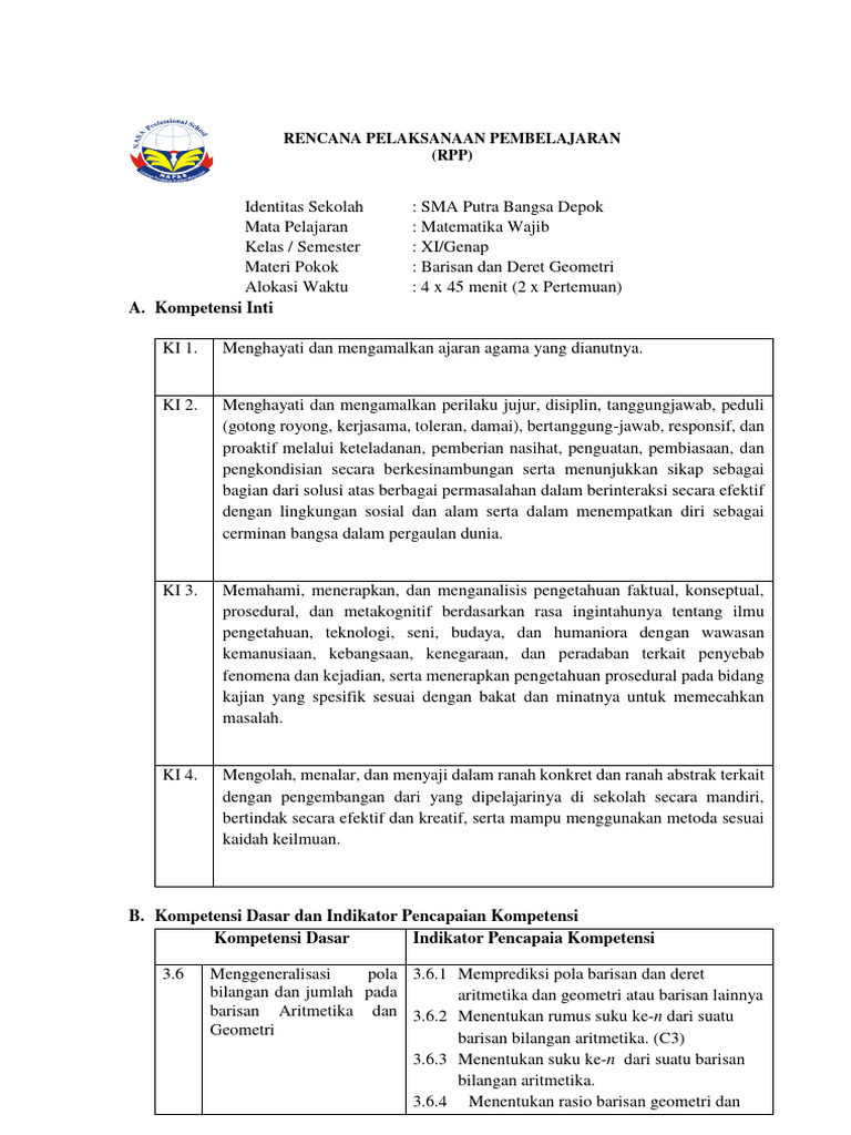 Modul Ajar PJBL TPACK | PDF