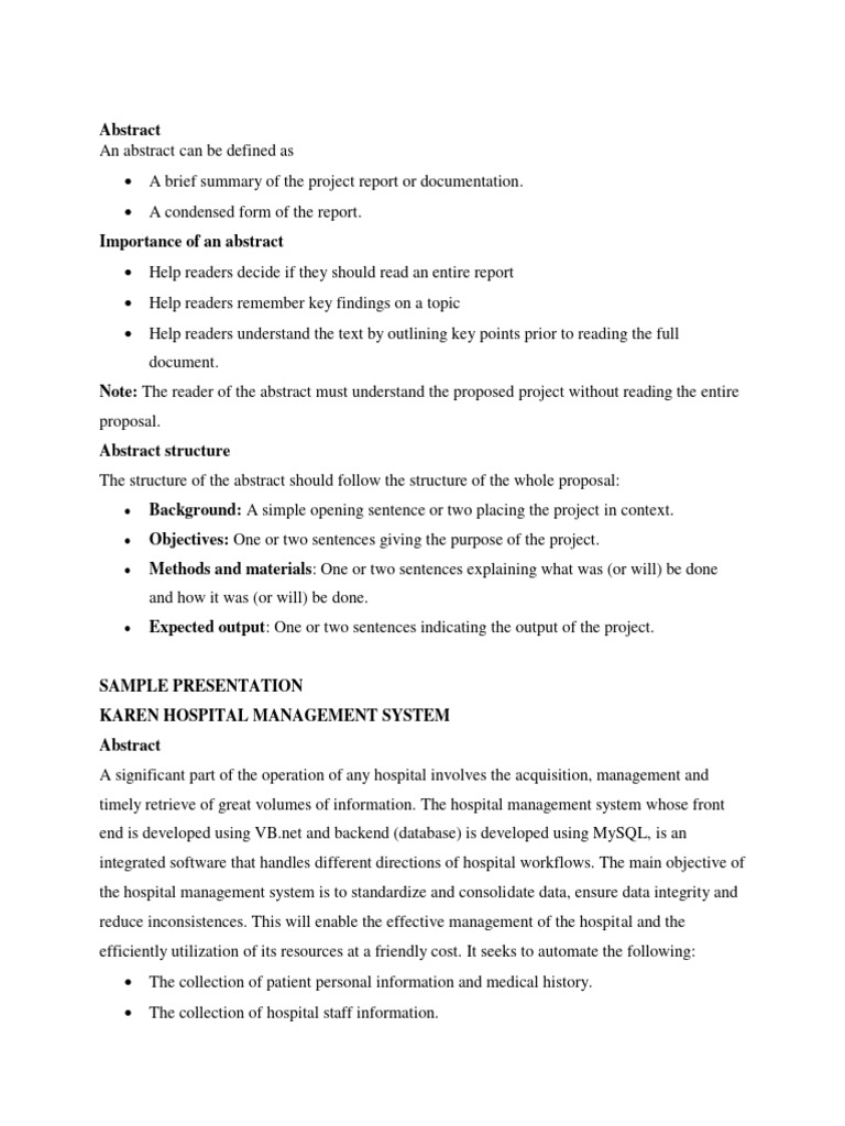 Sample Abstract | PDF