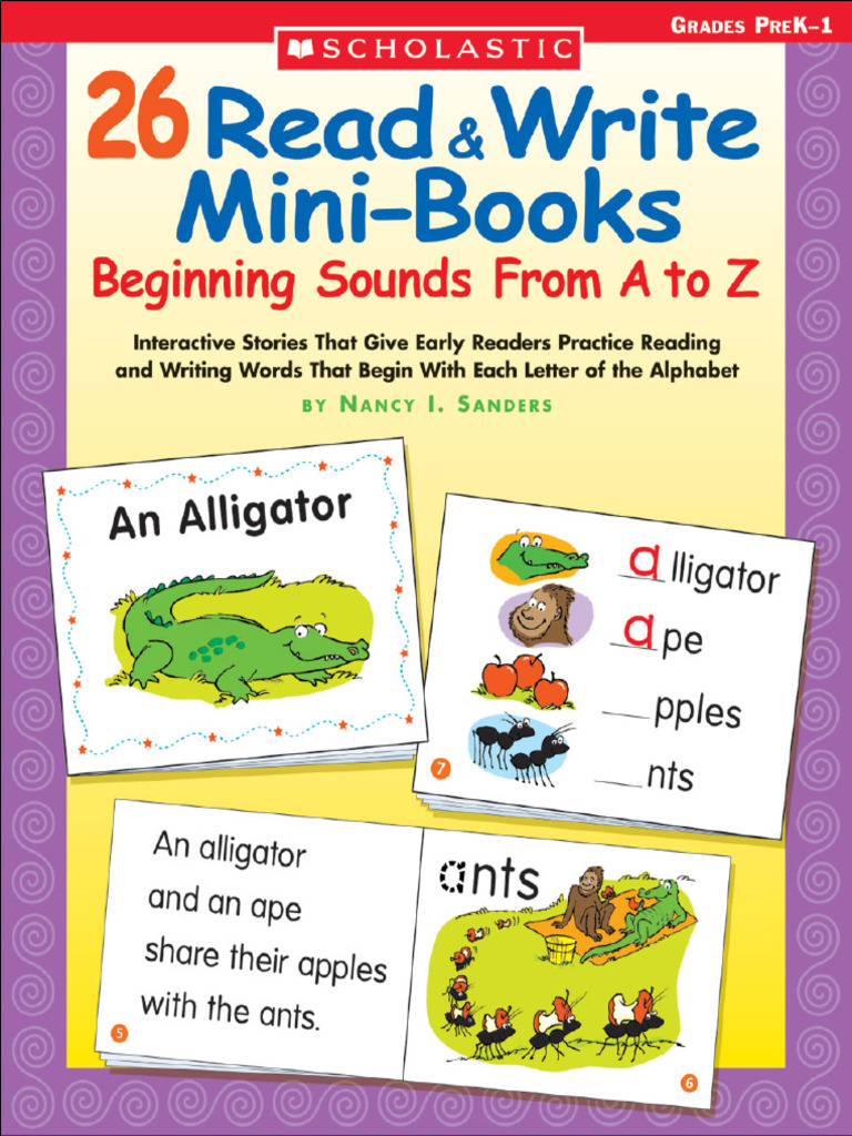 26 Read and Write Mini-Books | PDF
