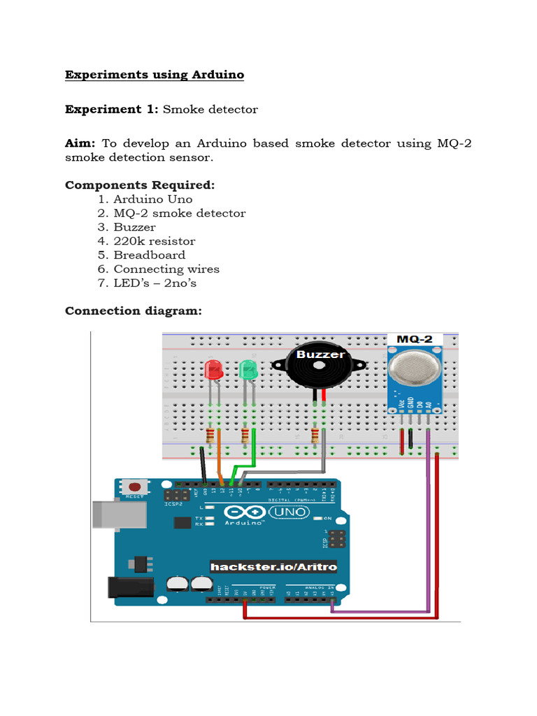 Experiments Using Arduino | PDF